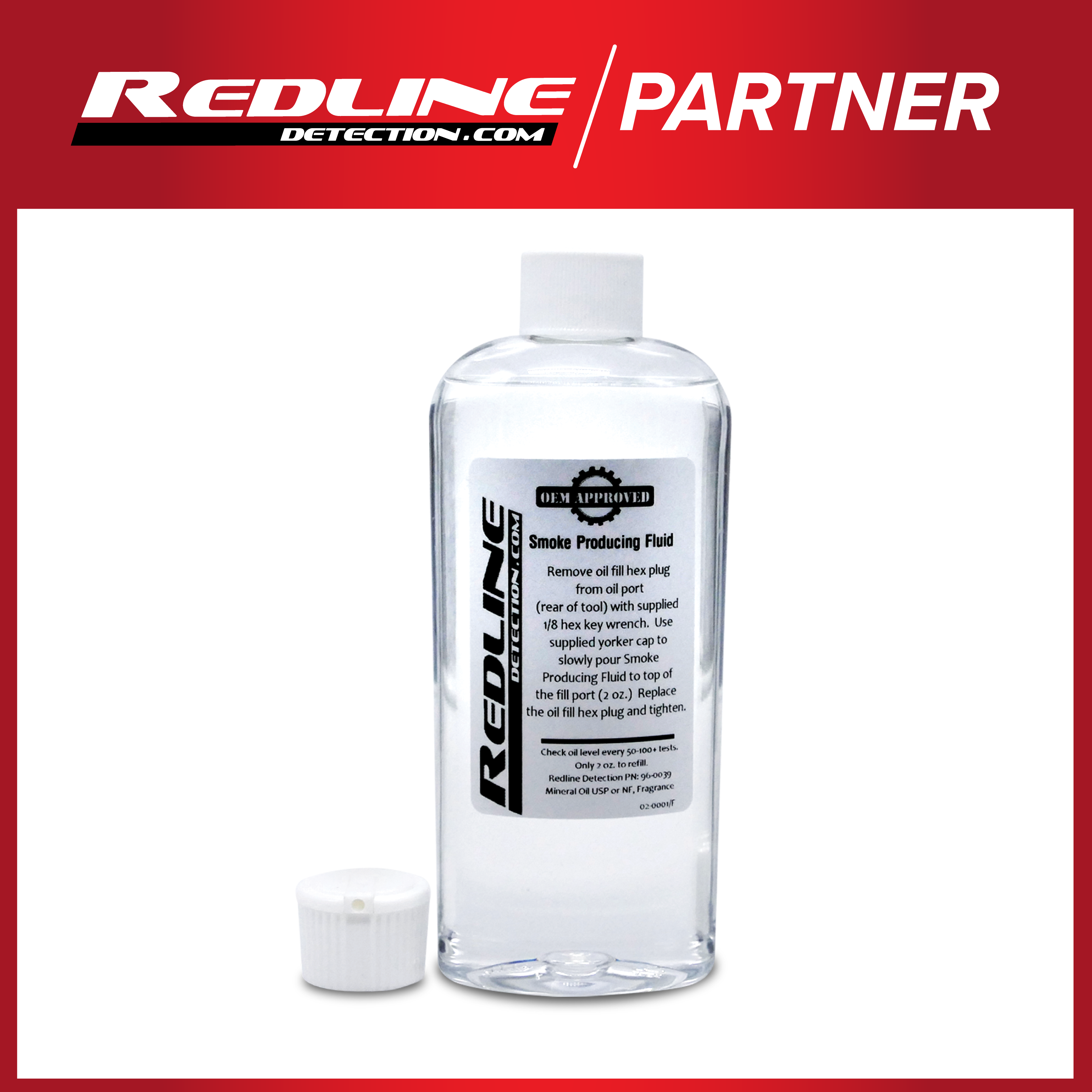 OEM-Approved Vapor Producing Fluid - RP – Redline Detection