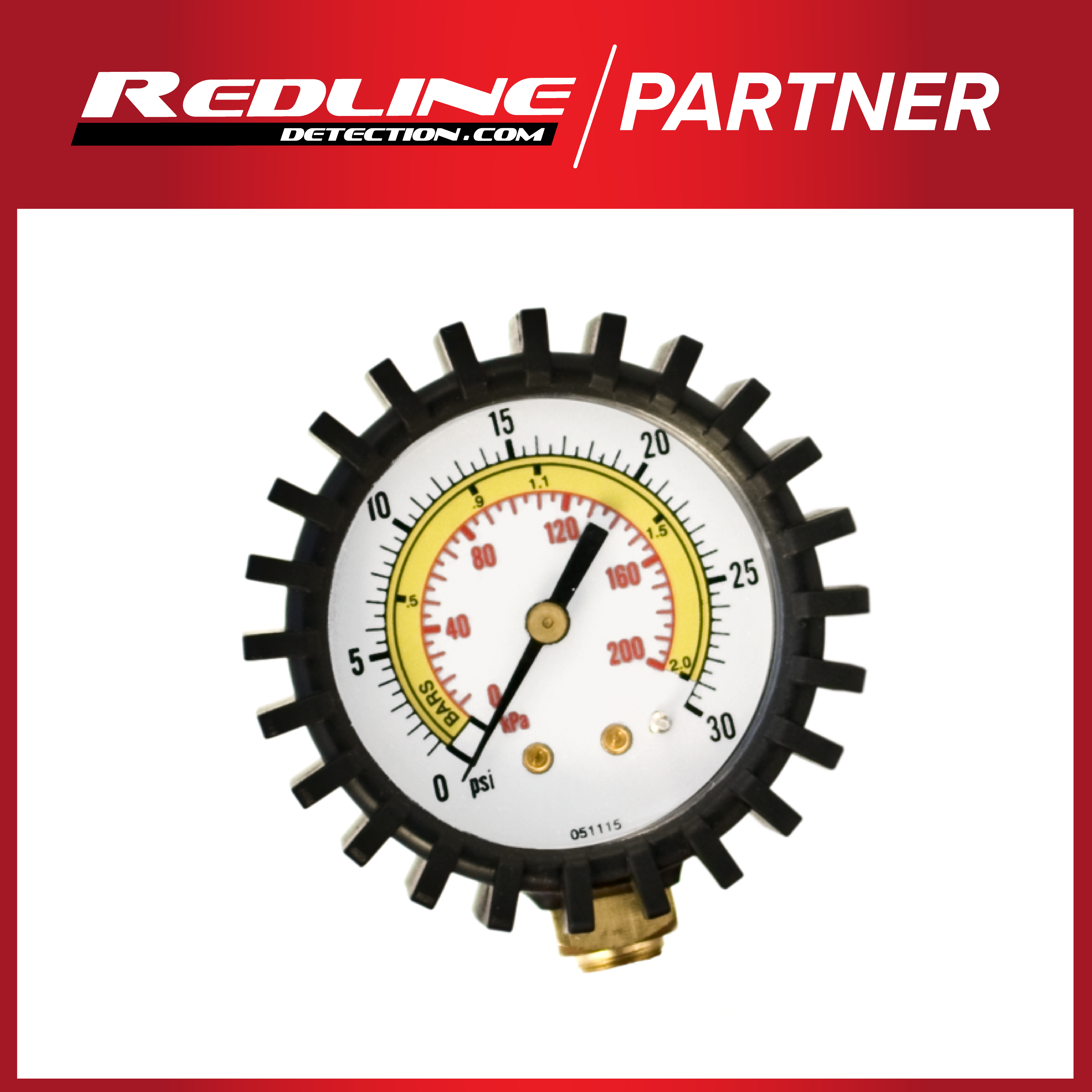 SmartFit™ Pressure Gauge - RP – Redline Detection