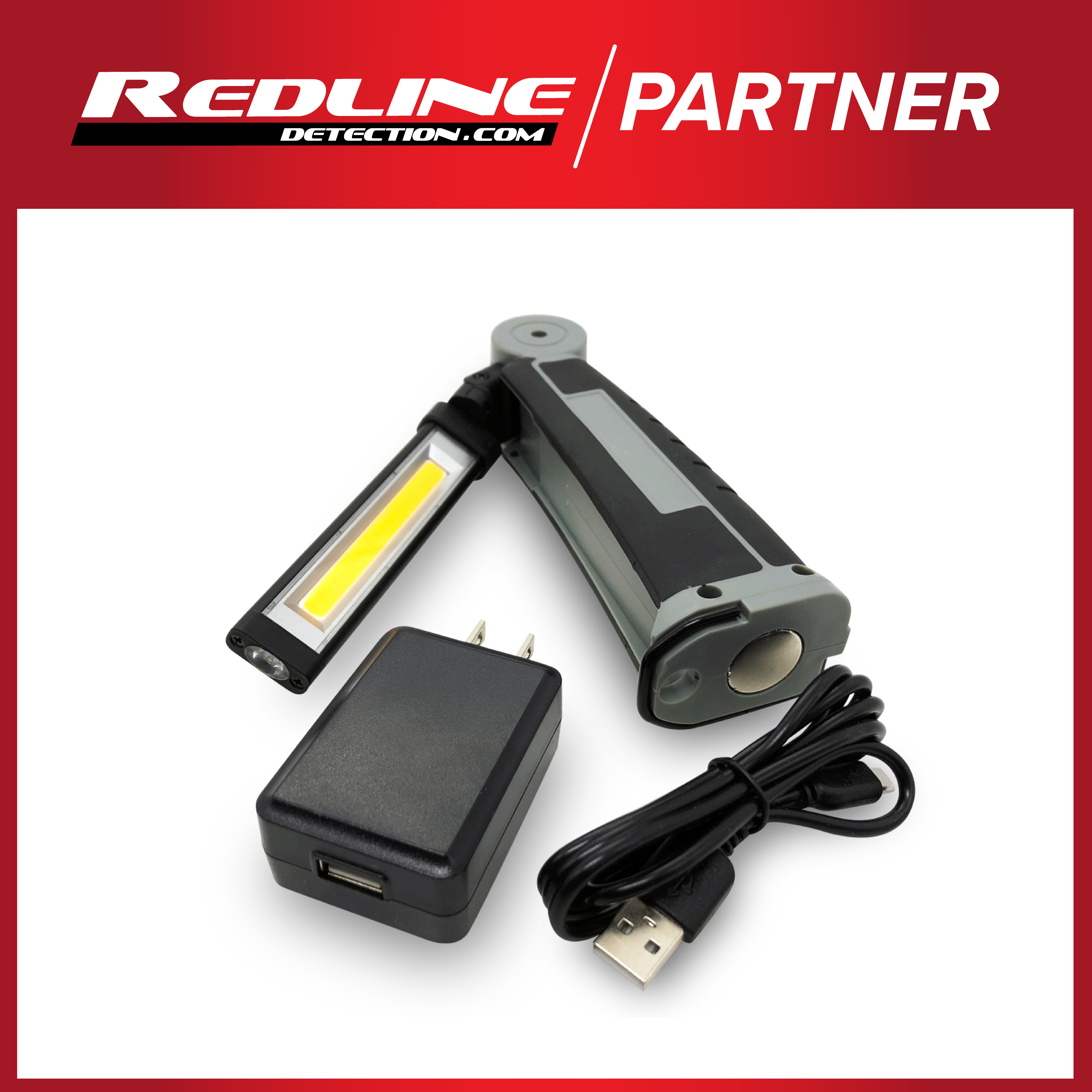 LED Cordless Flip Light - RP – Redline Detection